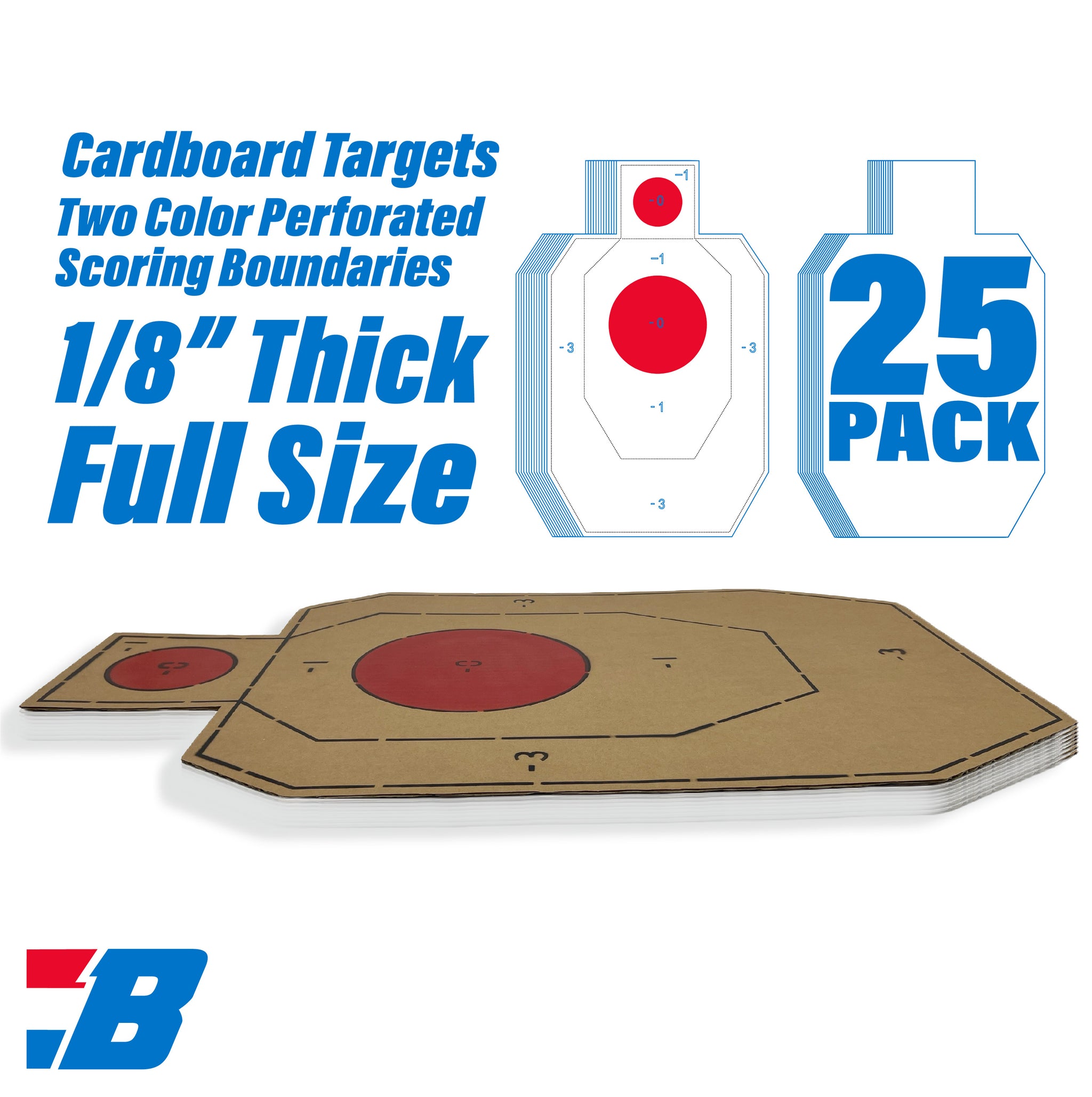 Cardboard Targets — BASH TARGET SUPPLY