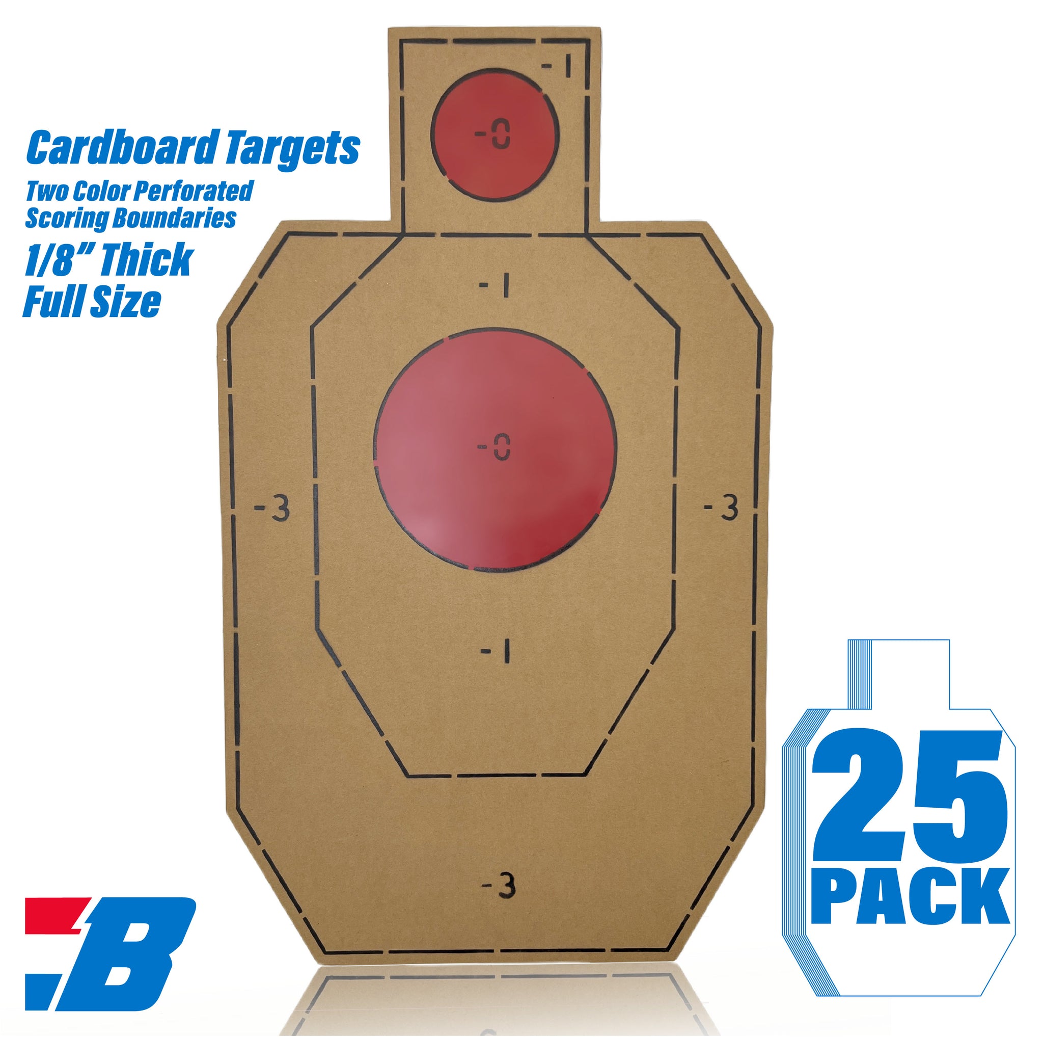 Cardboard Targets — BASH TARGET SUPPLY