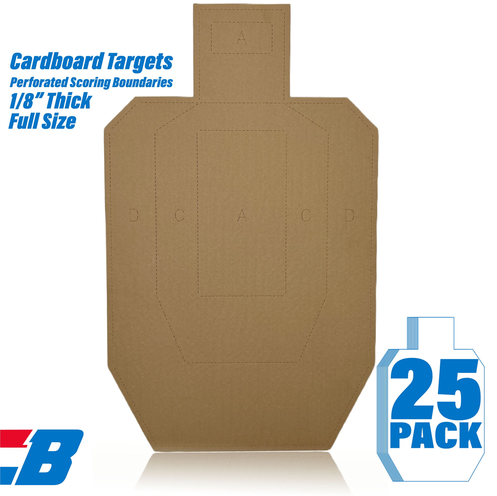 Cardboard Targets — BASH TARGET SUPPLY