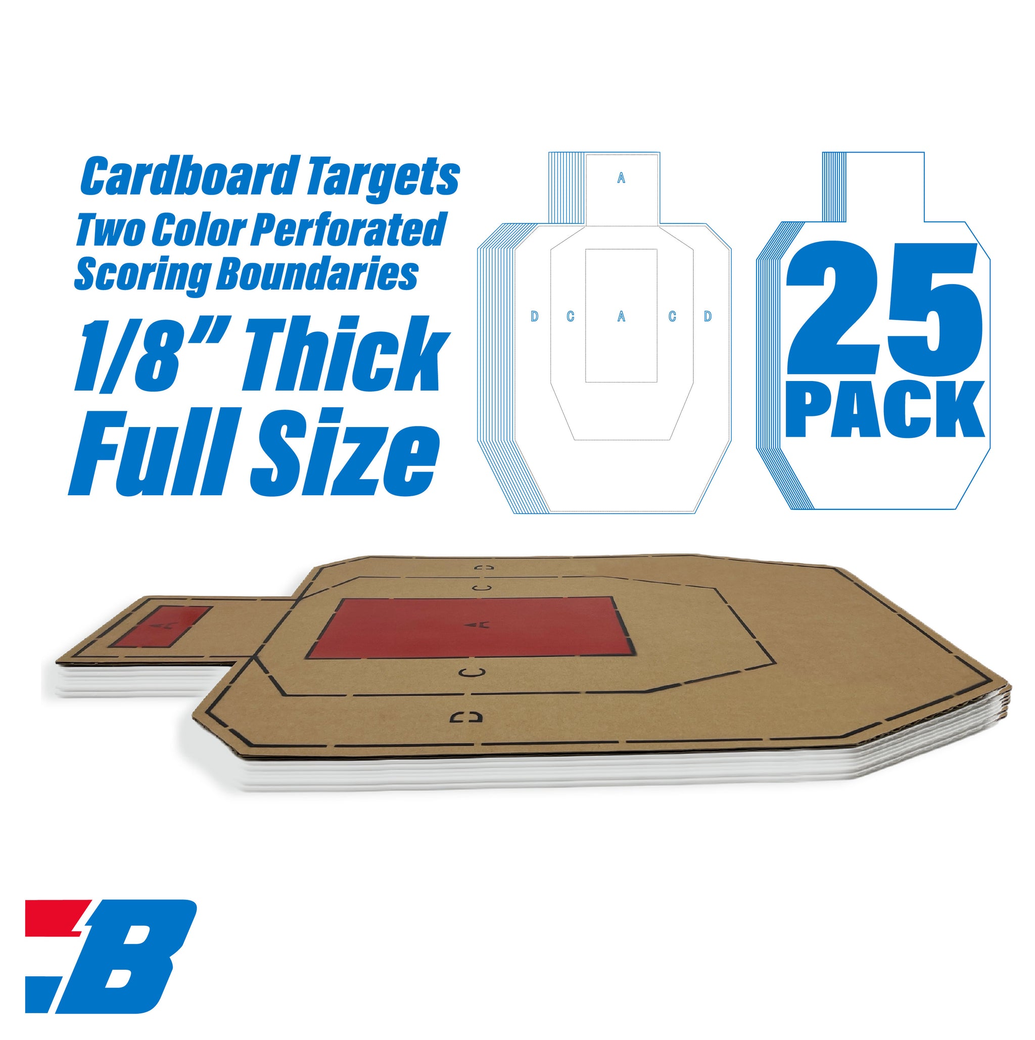Cardboard Targets — BASH TARGET SUPPLY