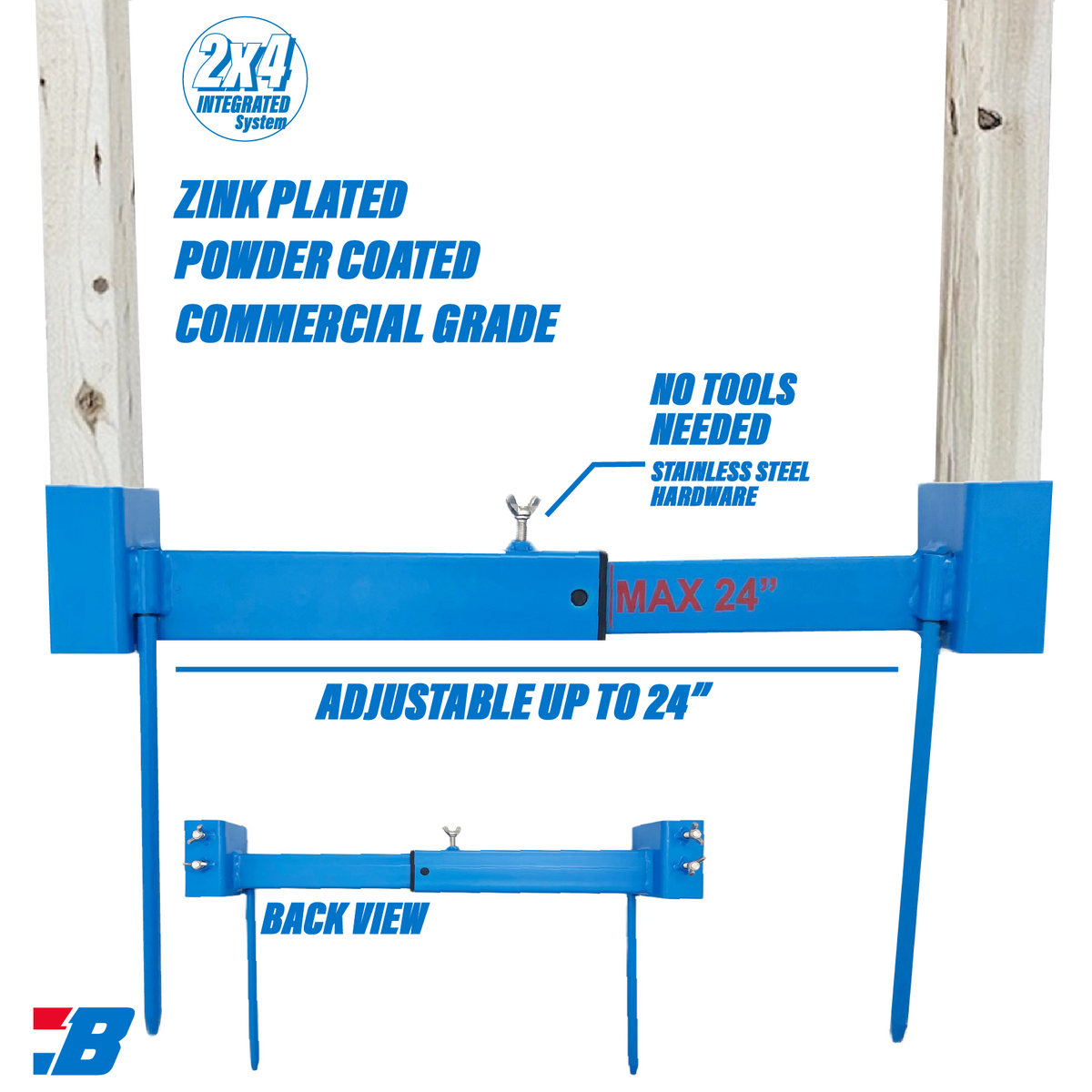 Cardboard/Coroplast Light Stand Bundle — BASH TARGET SUPPLY