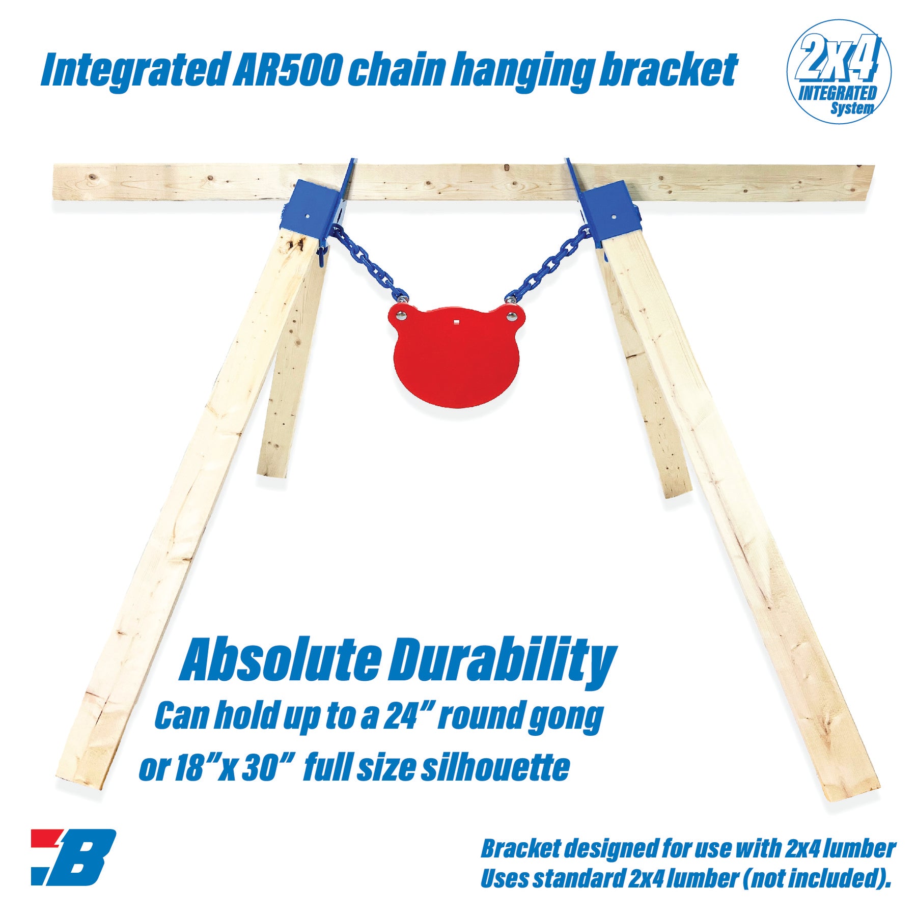 Target Stand Horizontal 2x4 - 990 — BASH TARGET SUPPLY